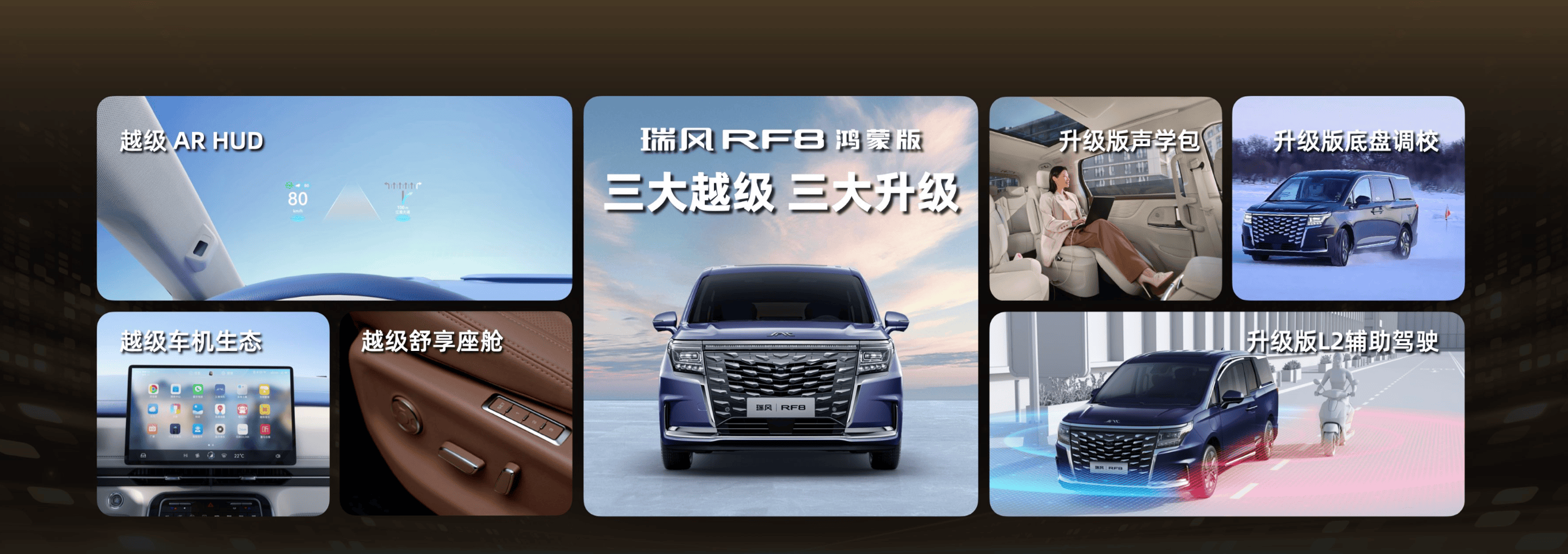 中国首款搭载华为车机的MPV，瑞风RF8鸿蒙版产品实力进阶升级_搜狐汽车_搜狐网