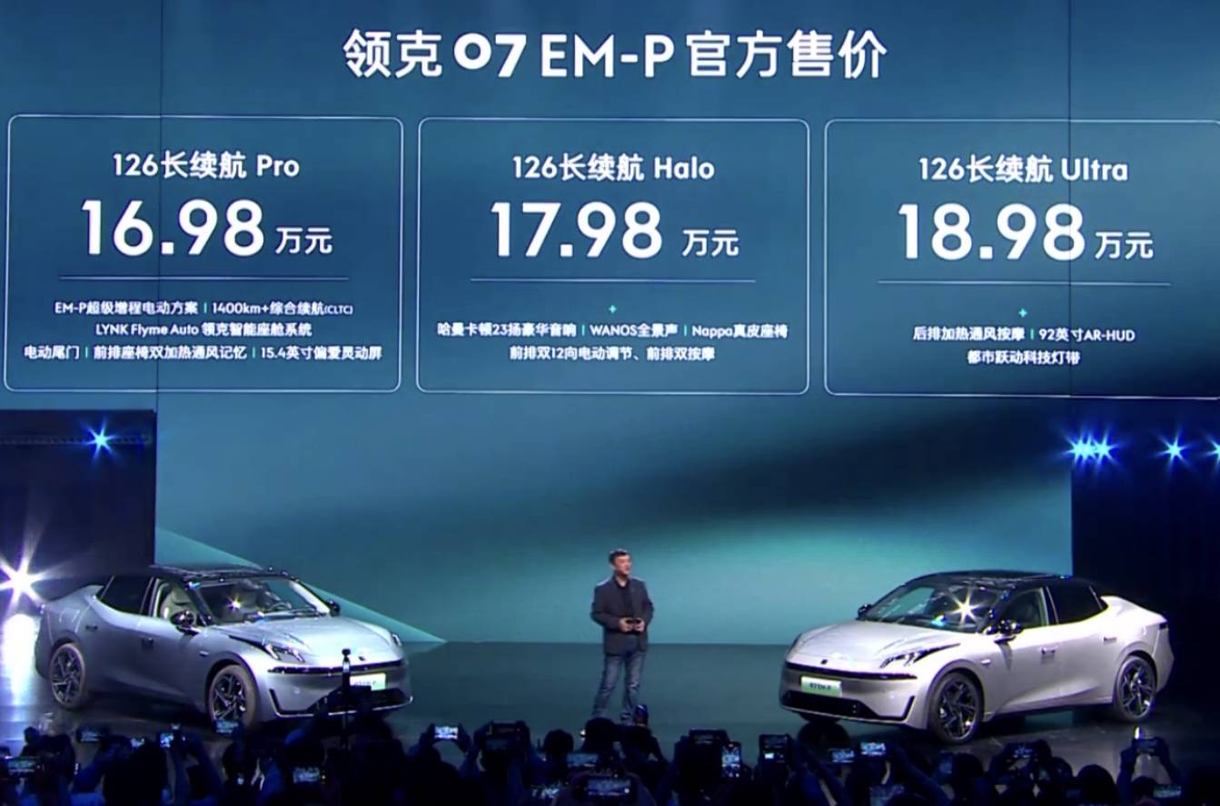 跃级智驾 领克07EM-P该选哪款配置？_搜狐汽车_搜狐网