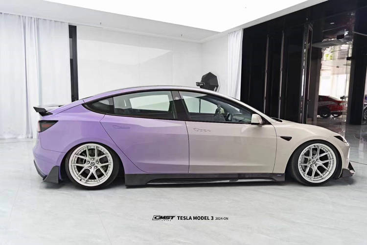 特斯拉model3改装AIRBFT气动避震_搜狐汽车_搜狐网