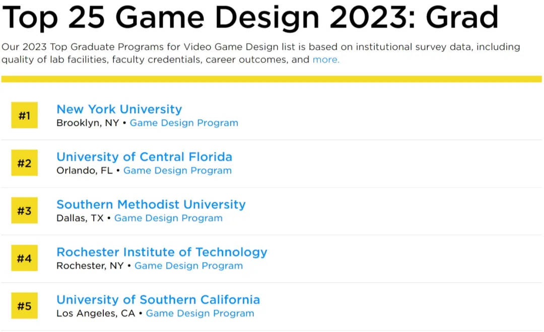 25Fall美国南加大USC游戏/电影专业作品集&申请要求重大变化_设计_项目