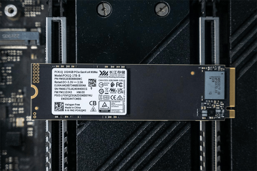 长江存储PC41Q测评：QLC闪存颗粒，无缓存设计性能也够强悍_测试_硬盘_速度