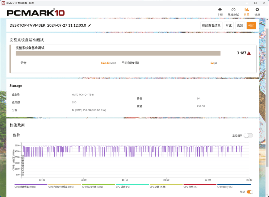 长江存储PC41Q测评：QLC闪存颗粒，无缓存设计性能也够强悍_测试_硬盘_速度