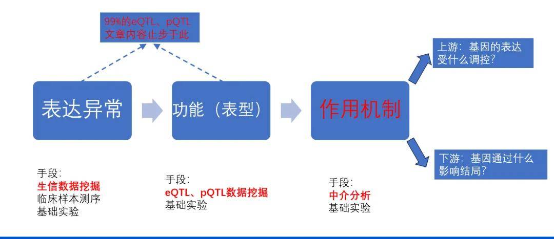 99%的eQTL、pQTL文章都没有研究作用机制，你创新的机会来了！_基因_结局_科研