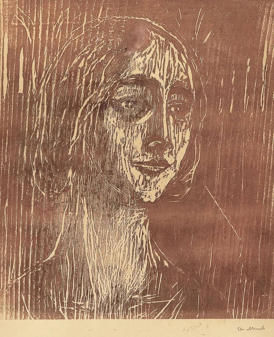 表现主义艺术流派先驱爱德华·蒙克 Edvard Munch 作品 影响 印象派