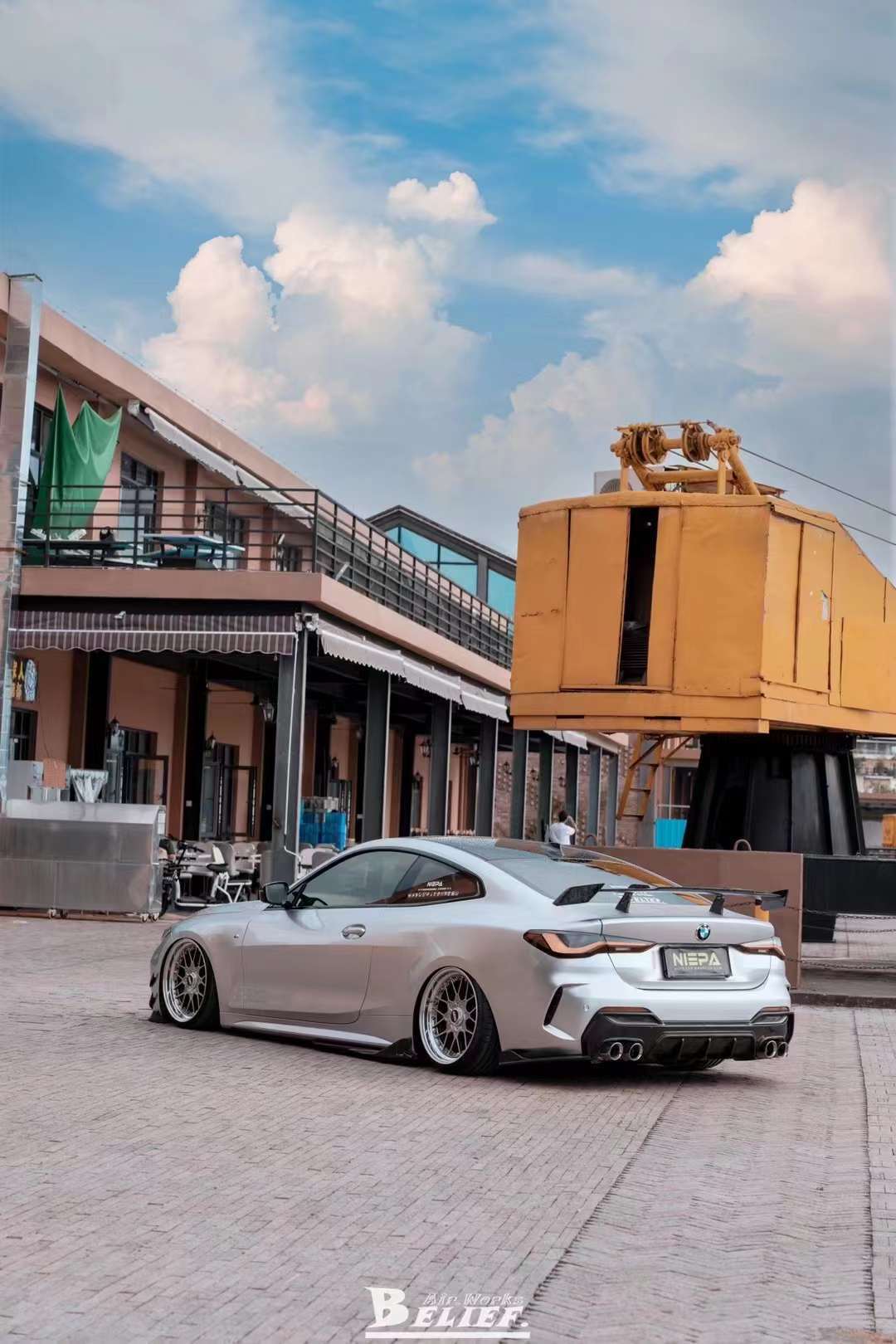 宝马 4 系：AIRBFT 气动避震，演绎极致改装美学_搜狐汽车_搜狐网