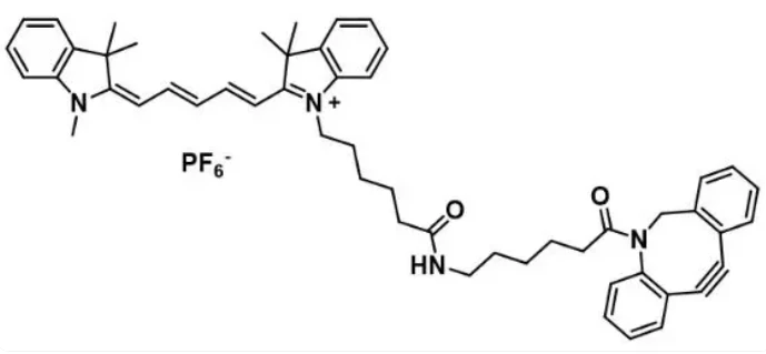 Cyanine5-C6-DBCO，2360411-64-7，可用于体内外细胞的标记和追踪_成像_alkyne_试剂