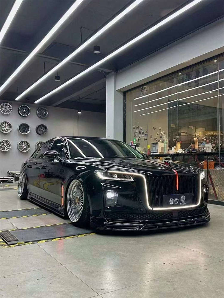 红旗H9改装AIRBFT气动避震底盘升降案例_搜狐汽车_搜狐网