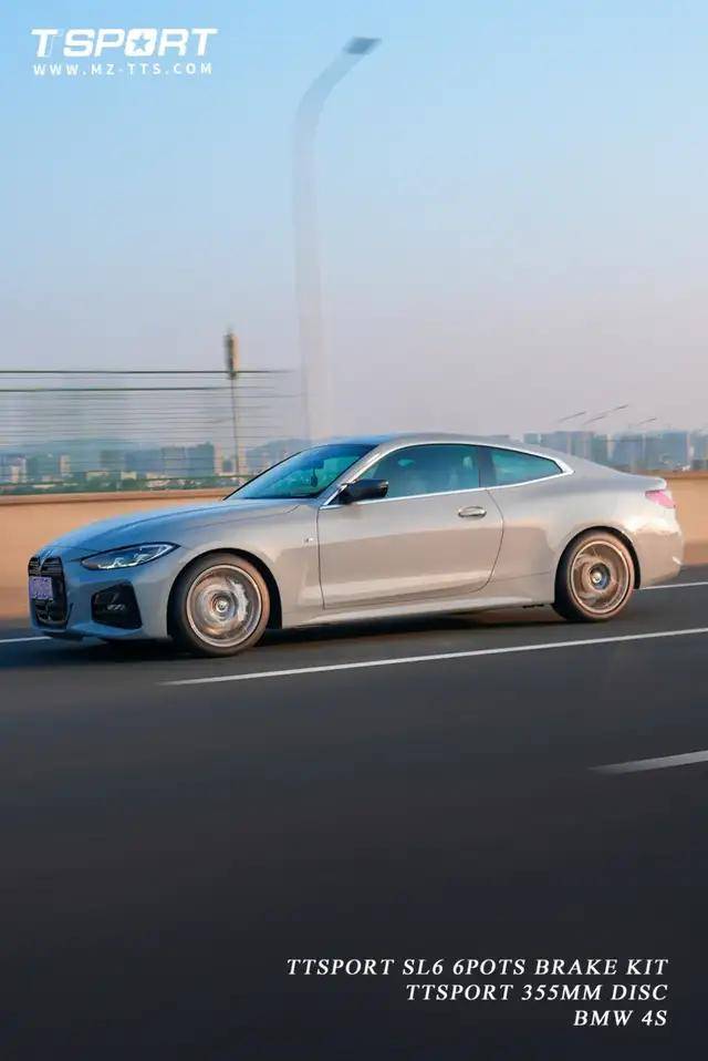 宝马4系改装TTSPORT SL6六活塞卡钳刹车套件_搜狐汽车_搜狐网