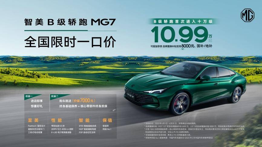 终于等到你！10万出头就能拿下的B级运动轿跑，还得是MG7_搜狐汽车_搜狐网