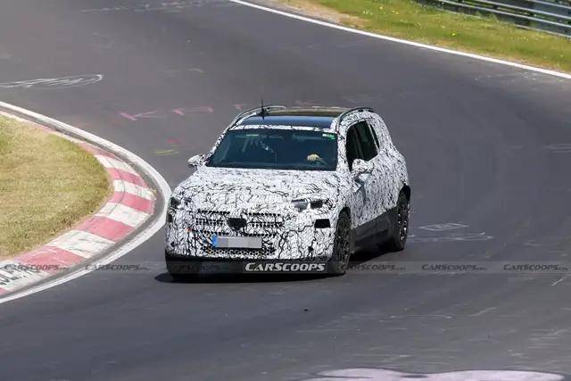 新款奔驰GLB谍照曝光：长度和宽度均增加，纯电版和燃油版都有，竞争宝马X1-智能车-资讯-头部财经