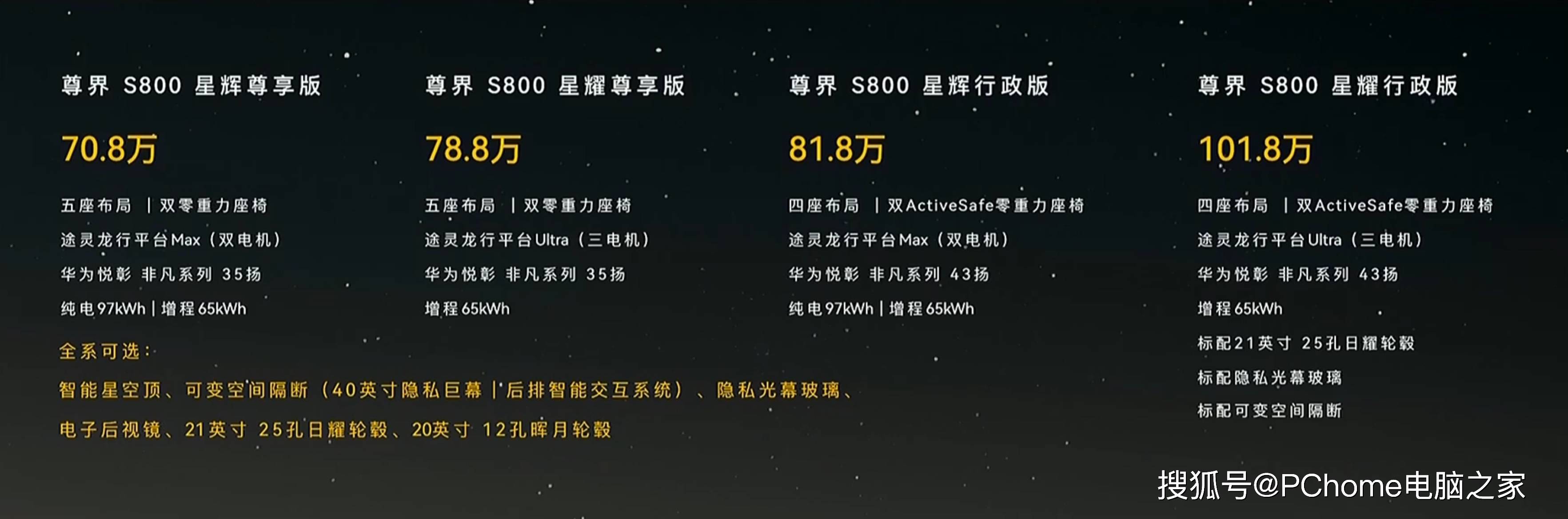 尊界S800上市72小时大定2600台：七成用户选101.8万元版_搜狐汽车_搜狐网