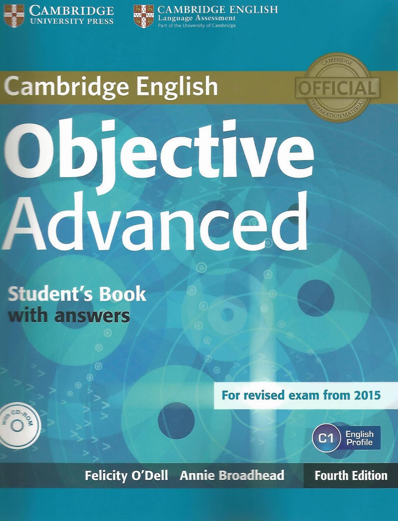 《Cambridge English Objective Advanced》备考CAE权威教材 电子版PDF 网盘下载_Folder_考试_语言