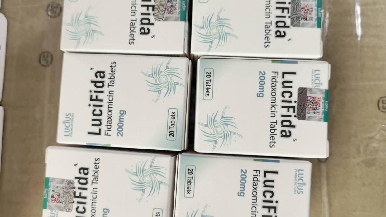非达霉素(Dificid)老挝卢修斯fidaxomicin【海鸥药房】