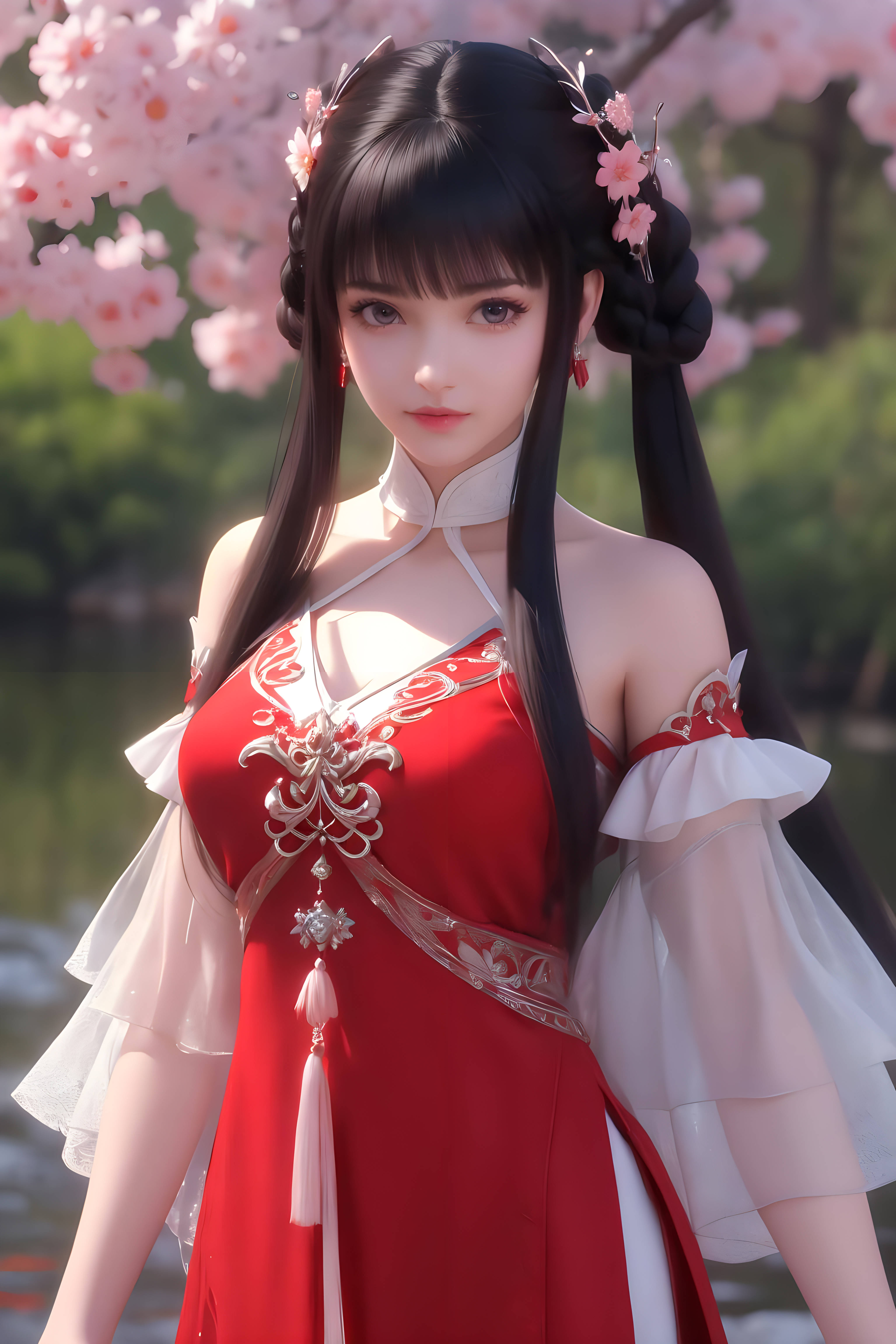 国漫女神ai高清手机壁纸：火灵儿为何会堕入黑暗？ 搜狐大视野 搜狐新闻
