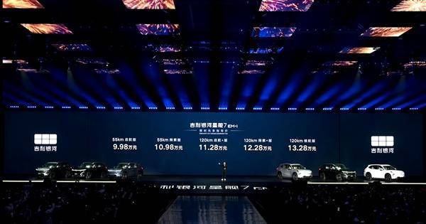 吉利星舰7 EMi上市，9.98万起五款车型，哪款配置性价比最高？_搜狐汽车_搜狐网