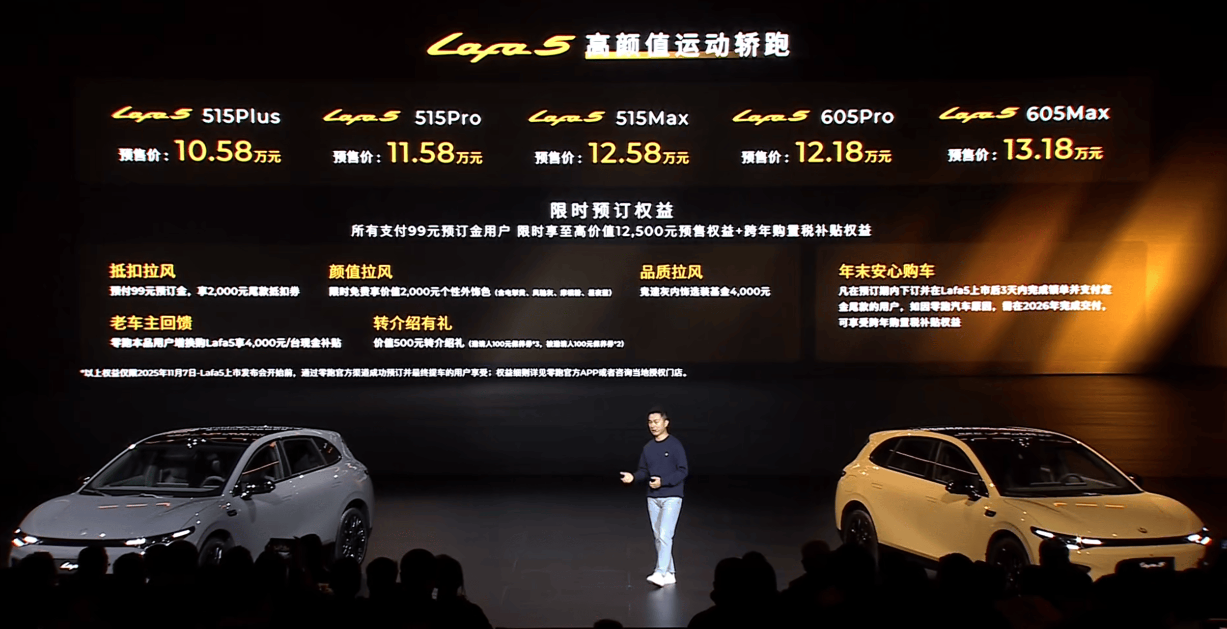 零跑Lafa5预售10.58万起 运动小钢炮/11月28日上市_搜狐汽车_搜狐网