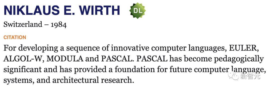 Pascal之父去世！图灵奖得主、编程语言泰斗Niklaus Wirth享年89岁_手机搜狐网
