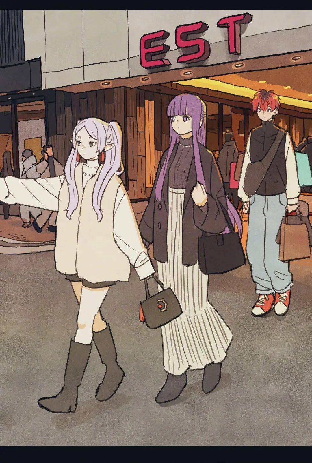 擦边还是还原？成人展coser当众表演“溶衣”名场面，芙莉莲 变"福利莲"引官方硬气回应-7.GAME_微博_Fanza_内容