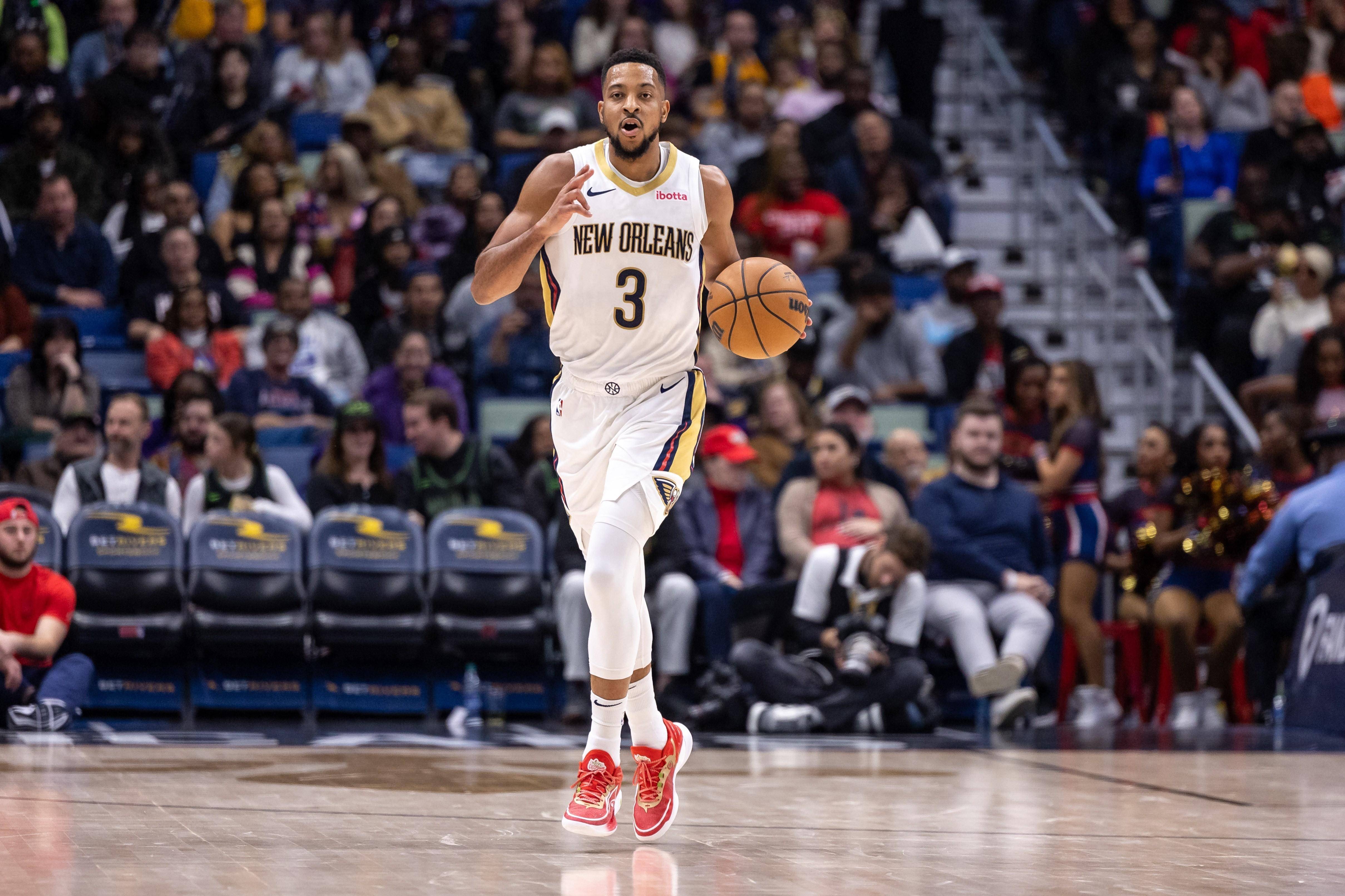 砍31+4+7助队取胜！CJ：我们要继续赢 实现球队打进季后赛的目标_鹈鹕_赢球_全赢