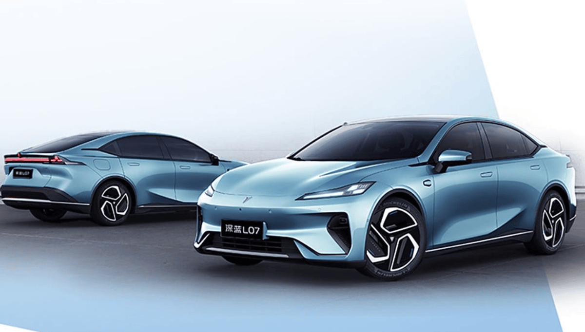 深蓝L07外观官图发布 将搭载华为智驾系统_搜狐汽车_搜狐网