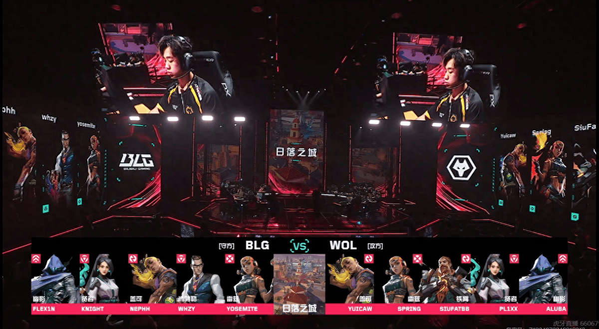 CN联赛：铁血架点！Flex1n包点疯狂三杀！BLG 2-0击败WOL_回合_whzy_胜利