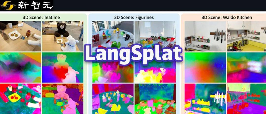 比LERF提速199倍！清华哈佛发布LangSplat：三维语义高斯泼溅 | CVPR 2024 Highlight_特征_方法_多层次