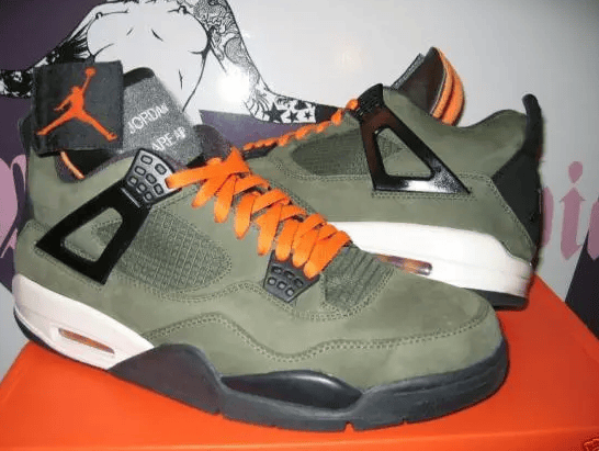 20周年纪念，Undefeated AJ4联名要回归了！_Jordan_Air_的设计