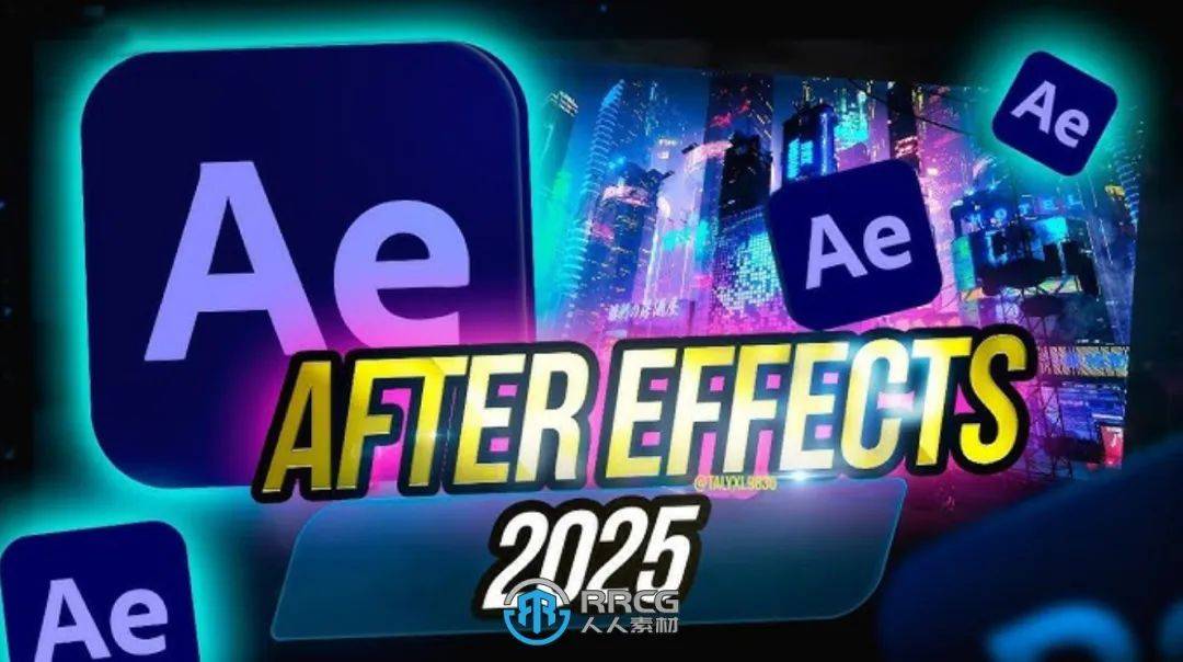 After Effects CC 2025影视特效软件V25.0版_Adobe公司_视频_合成