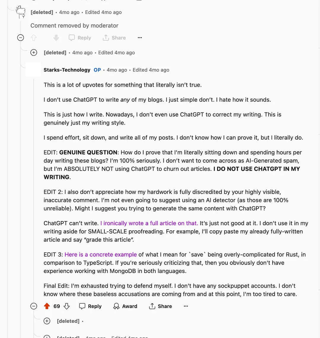 耗时18个月，开发者弃TypeScript投Rust，重写系统后痛批：这门语言烂透了！_Austin_ChatGPT_错误