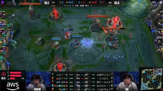 2024年全球总决赛 HLE vs BLG 1/4 决赛比赛速览_波比_团战_成功