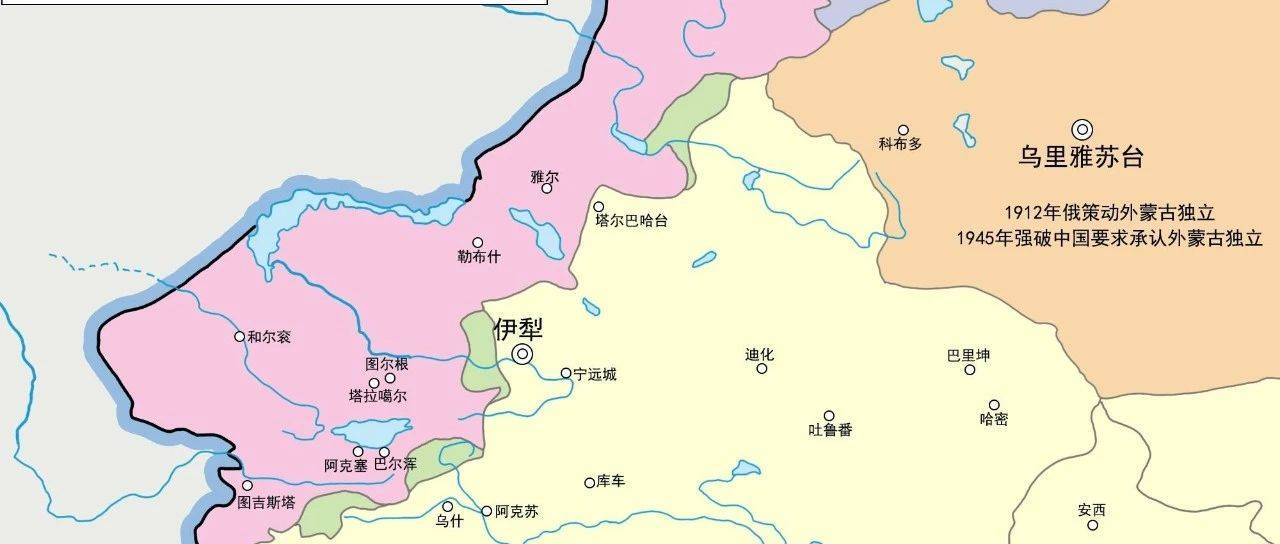 外西北到底是怎么回事？清朝和哈萨克之间的疆域真是一笔糊涂账_卡伦_汗国_边界