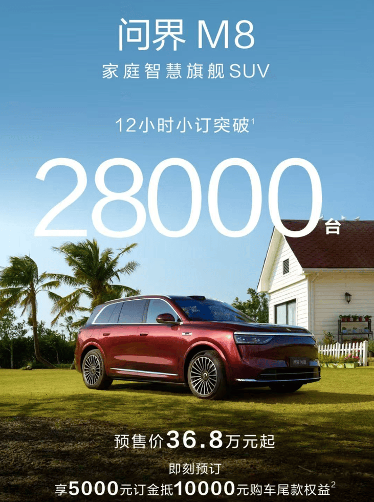 问界M8预售价出炉，剑指BBA，理想L8地位岌岌可危？_搜狐汽车_搜狐网