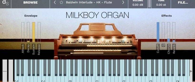 Decent Samples 发布免费的 Milkboy’s Baldwin “Fun Machine” Organ 音色库_https_Sampler_年代中期