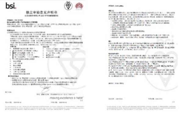 BSI为比亚迪颁发全球首批基于ISO发布的IWA 48:2024等准则的审验声明_社会_低碳发展_组织