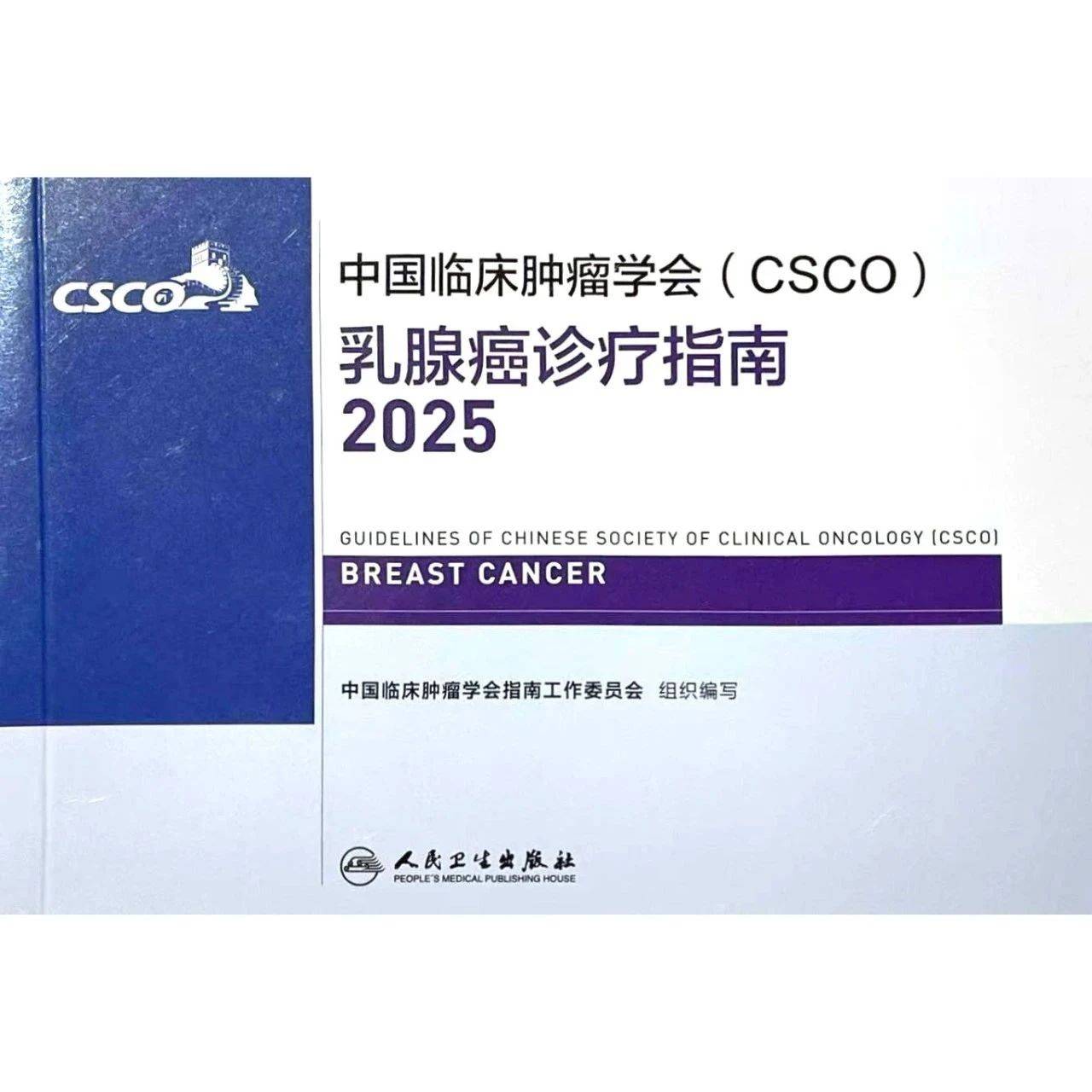 2025 CSCO乳腺癌诊疗指南更新要点一文速览 | 2025 CSCO指南会_调整_方案_化疗