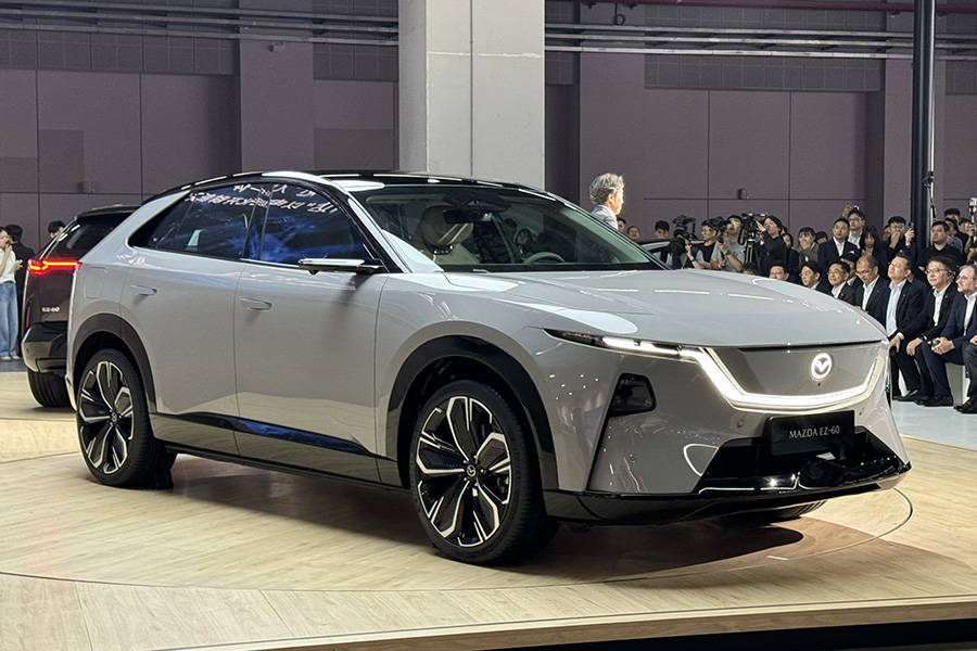 2025上海车展焦点：长安马自达新能源中型SUV EZ-60惊艳登场_搜狐汽车_搜狐网