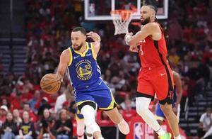 格斗比赛！火箭大败勇士，格林1技犯1恶意，库里17分，申京31+10_CBA_NBA_骑士