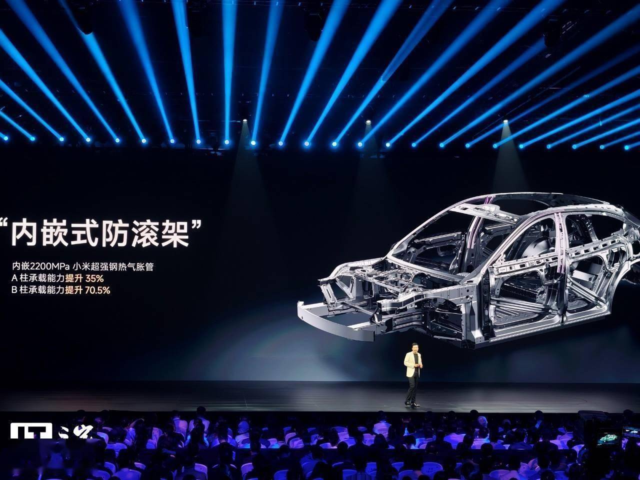 小米YU7安全升级：2200Mpa超强钢防滚架，铠甲笼式车身守护出行安全_搜狐汽车_搜狐网