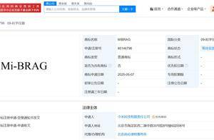 小米申请注册Mi-BRAG商标_问答_公司_知识库