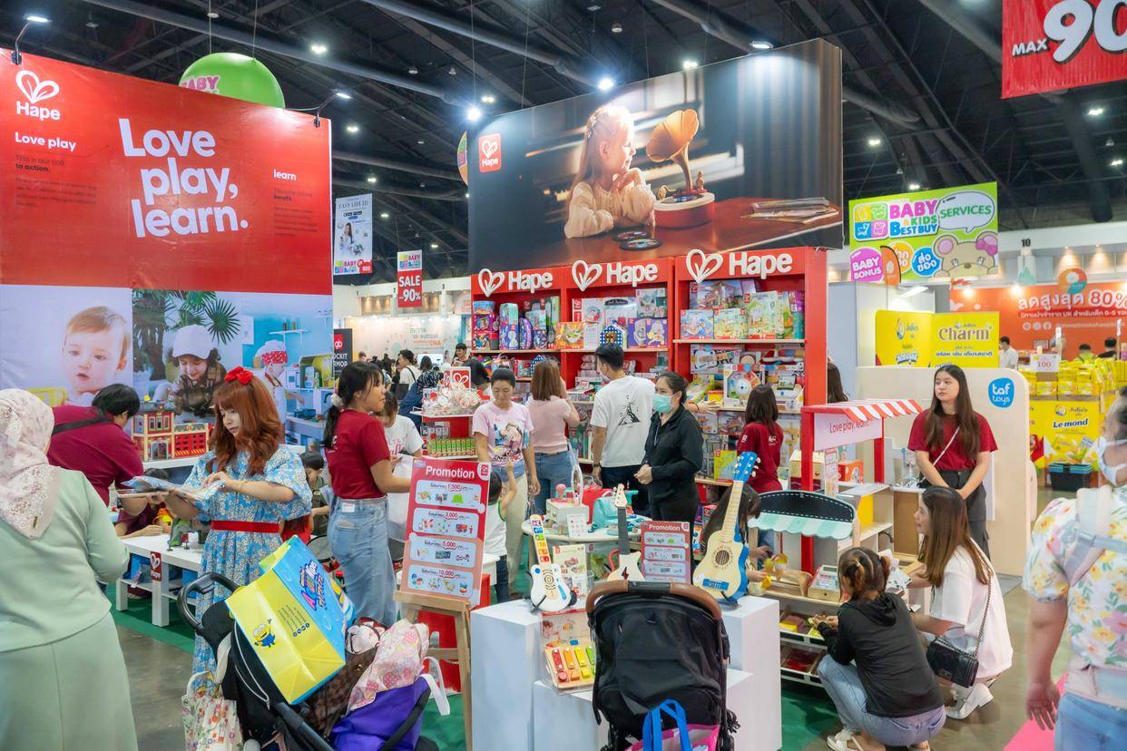 2025第二季度Hape海外展会亮点频现，品牌影响力持续攀升_玩具_产品_互动