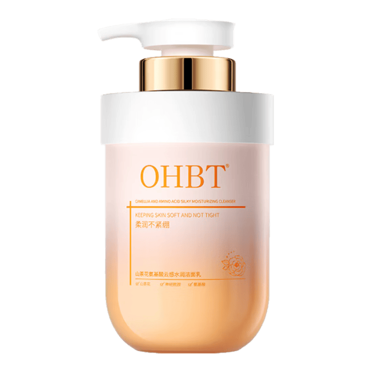 OHBT洁面乳推荐：深层清洁与温和呵护，适合各类肌肤的理想选择_产品_氨基酸_成分
