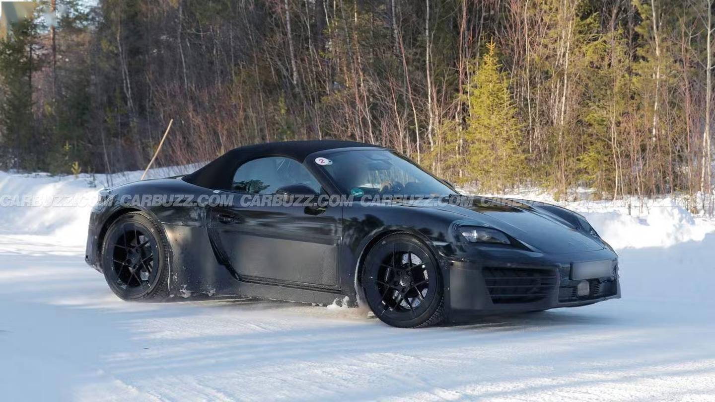 保时捷718 Boxster纯电版第四轮冬测开启 研发谨慎或遇挑战_搜狐汽车_搜狐网