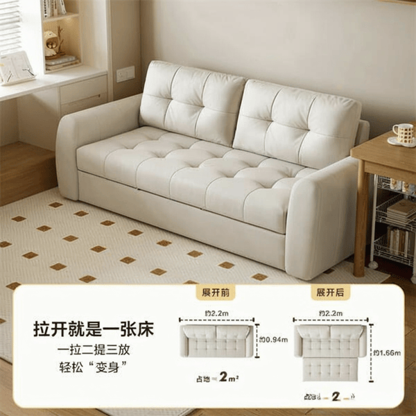两用折叠沙发推荐：舒适耐用的高性价比选择_空间_家居_的设计